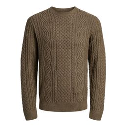 Jack & Jones Premium Pullover 'JPRBLUsean' Herren Gr&ouml;&szlig;e L braun