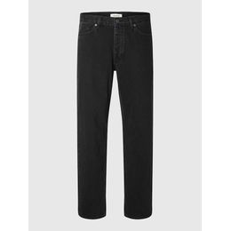 Selected Jeans 'SLH196' Herren Gr&ouml;&szlig;e 33 black denim
