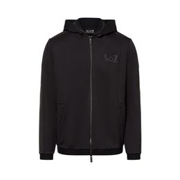 EA7 Emporio Armani Sweatjacke Herren Gr&ouml;&szlig;e M schwarz