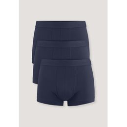 hessnatur Pants Regular Cut 3er-Pack in dunkelblau | Gr.: M