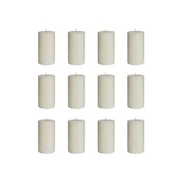 Butlers Stumpenkerze RUSTIC 12er-Set in Beige | Gr.: onesize