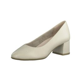Tamaris Pumps »Pumps Leder« Ivory 37 37 Verschluss: Schlupfschuh