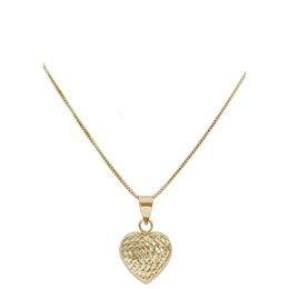 Firetti Kette mit Anhänger »Schmuck Geschenk Gold 375 Halsschmuck Halskette Goldkette Venezianer« gelbgoldfarben Hübsches Collierkettchen mit...