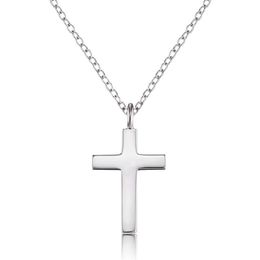 Engelsrufer Kette mit Anhänger »Ein Schutzengel für die Ewigkeit, ERN-LILCROSS-G« Silber-925 Halskette mit Kreuz Anhänger, Schutzsymbol für...