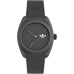 adidas originals Quarzuhr »PROJECT THREE« Armbanduhr, Herrenuhr, Damenuhr, unisex, Kunststoffarmband schwarz 0 Moderne Armbanduhr für Sie & Ihn