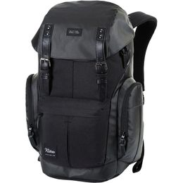 Nitro Freizeitrucksack »Daypacker« Schulrucksack, Wanderrucksack oder Streetpack mit Laptopfach Tough Black