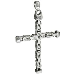 Firetti Kettenanhänger »Schmuck Geschenk Silber 925 Halsschmuck Anhänger Kreuz« () Made in Germany silberfarben Formschöner Anhänger »Kreuz« für...