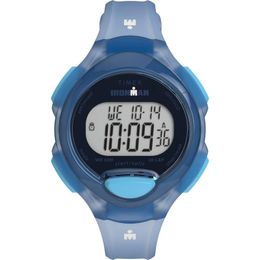 Timex Digitaluhr »E30« Quarzuhr, Armbanduhr, Damenuhr, analog hellblau Sportive Digitaluhr für Damen