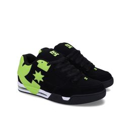 DC Shoes Sneaker »DC Command« Black/Lime 9,5(42,5) 9,5(42,5) Stoff: Obermaterial aus Leder, Nubukleder...