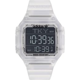 adidas originals Digitaluhr »DIGITAL ONE GMT« Armbanduhr, Quarzuhr, Herrenuhr transparent 0 Trendstarke Herrendigitaluhr