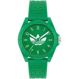 adidas originals Quarzuhr »PROJECT FOUR« Armbanduhr, Herrenuhr, Damenuhr, unisex, Resinarmband grün 0 Modische Armbanduhr für Sie & Ihn