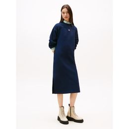 Tommy Jeans Sweatkleid »TJW BADGE SWEAT MIDI DRESS« Dark Night Navy S (36) - N-Gr N-Gr S (36) Sweatshirtkleid von Tommy Jeans