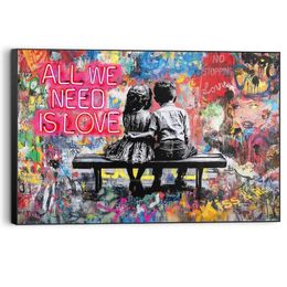 Reinders! Wandbild »Love is All We Need« Farbe Bild(er): Mehrfarbig