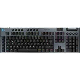 Logitech G Gaming-Tastatur »G915 X LIGHTSPEED Wireless Gaming Keyboard - BLACK - CH« () schwarz