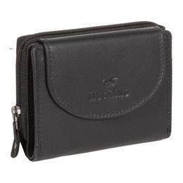 Mustang Geldbörse »Udine leather wallet top opening« im praktischen Format black