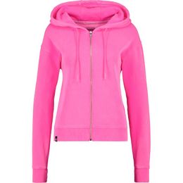 alife and kickin ALIFE & KICKIN Sweatjacke »Damen RanaAK A« Hoodie mit Reißverschluss und Kapuze, Kapuzensweatjacke hot pink XS XS Toller Allrounder für die...