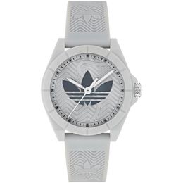 adidas originals Quarzuhr »PROJECT FOUR« Armbanduhr, Herrenuhr, Damenuhr, Resinarmband, wasserabweisend bis 5 bar hellgrau 0 Trendstarke Armbanduhr...