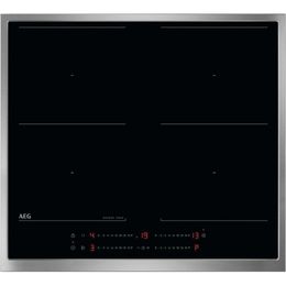 AEG Induktions-Kochfeld »TO64IM0FXB« Powerboost, DoubleBridge, 14 Stufen, Topferkennung, Made in Germany Schwarz