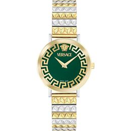 Versace Damen Quarzuhr &raquo;Versace DAEDALUS&laquo; Armbanduhr, Damenuhr, Swiss Made, Edelstahlarmband, analog, Saphirglas gold