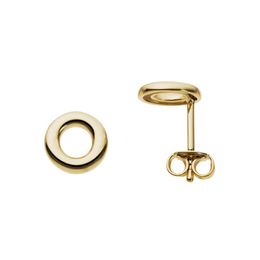 Firetti Paar Ohrstecker »Schmuck Geschenk Gold 333 Ohrschmuck Kreis« gelbgoldfarben 7,5 mm Zeitlos schöne Ohrringe im stilvollem Design