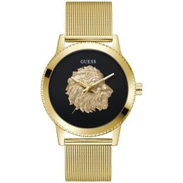 Guess Quarzuhr &raquo;MONARCH&laquo; Armbanduhr, Herrenuhr goldfarben Einmalige Armbanduhr f&uuml;r Herren