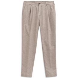Bugatti Herren Bugatti Anzughose &raquo;Tapered Fit&laquo; eleganter Wollmix beige 48, Normalgr&ouml;&szlig;en