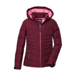 Killtec Steppjacke »KOW 166 GRLS QLTD JCKT« Wasserabweisende Mädchen-Steppjacke mit Kapuze, verstellbare Ärmel himbeere 152 152 Kinder Winterjacke...