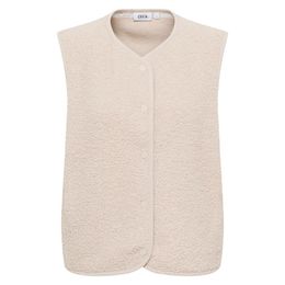 Cecil Fellimitatweste »perfekter Begleiter für die Übergangszeit« casual, unifarben, bequem teddy vanilla white XL (44) XL (44) Dein...
