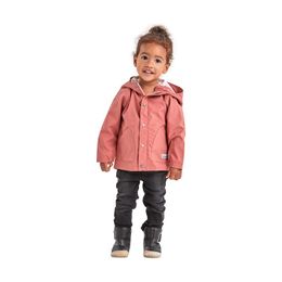FIRST INSTINCT BY Killtec Softshelljacke &raquo;FIS 23 MNS SFTSHLL JCKT&laquo; Wasserabweisende, winddichte Softshelljacke mit Kapuze u Namensetikett rauchrosa...