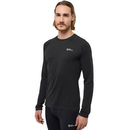 Jack Wolfskin Herren Langarmshirt &raquo;INFINITE WARM LS M&laquo; schwarz S (48)