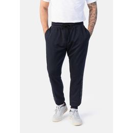 HERO by John Medoox Sporthose »JAMES Jogginghose Sportspant« Sporthose Tapered Fit Sport Funktionsqualität für Herren navy XL XL Elastischer Bund