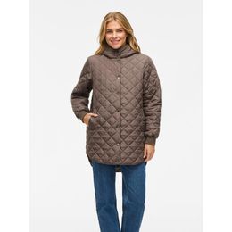 Vila Steppjacke »VITATE L/S HOODED JACKET - NOOS« mit Kapuze Falcon 44 44 Leichte Steppjacke von Vila