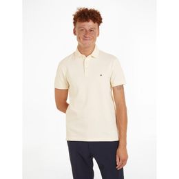 Tommy Hilfiger Poloshirt »1985 SLIM POLO mit Piqué-Struktur und Stickerei« meliert, casual, slim fit, Baumwollmix, Polokragen Calico XL XL Slim Fit...