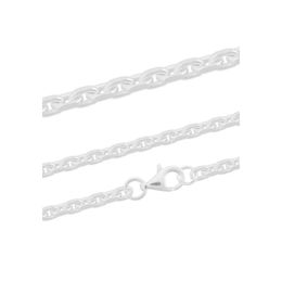 Firetti Collierkettchen »Schmuck Geschenk Silber 925 Ankerkettengliederung 3, 6 mm breit« silberfarben 45 Schlichter Halsschmuck