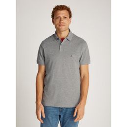 Tommy Hilfiger Poloshirt »1985 REGULAR POLO mit Kontraststreifen und Knopfleiste« unifarben, sportlich, regular fit, Baumwollmix, Polokragen...