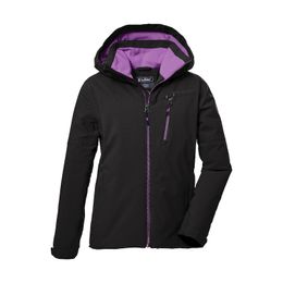Killtec Outdoorjacke »KOW 169 GRLS JCKT« Wasserdichte Mädchenjacke, Fleece, verstellbare Bündchen, Kinnschutz schwarz 140 140 Mädchen Winterjacke...