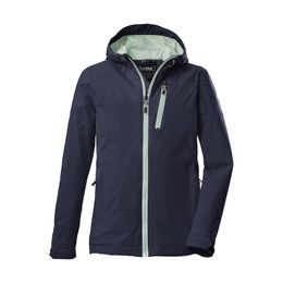 Killtec Outdoorjacke &raquo;KOS 208 GRLS JCKT&laquo; Wasserdichte Kinderjacke, regulierbar, Zipper-Taschen, Kinnschutz navy 164 164 Funktionsjacke mit...