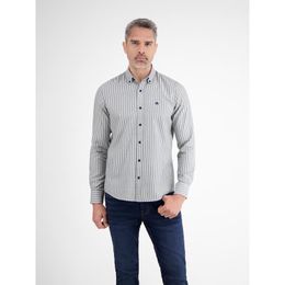 Lerros Langarmhemd &raquo;Gestreiftes Herren Langarmhemd&laquo; STORM BLUE S - Normal- und Kurzgr&ouml;&szlig;en Normal- und Kurzgr&ouml;&szlig;en S REGULAR FIT (normale Passform)