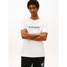 Tommy Jeans Herren T-Shirt &raquo;aus Jersey mit Logo&laquo; beige 4XL