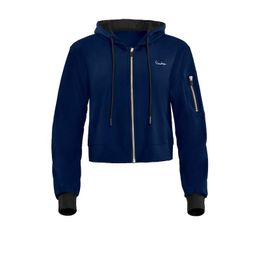 WINSHAPE Trainingsjacke »Functional Comfort One Pocket Jacket« J009C dark blue XXL XXL Mittellange, legere Jacke mit Zippertasche am linken Arm