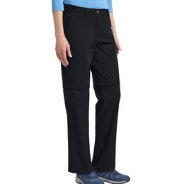 Jack Wolfskin Zip-off-Hose »PICO TRAIL ZIP OFF PANTS W« black 44 - Normalgrößen Normalgrößen 44 Wanderhose mit abzippbaren Beinen