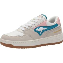 Kangaroos Sneaker »K-Top Jane« cream-petrol 39 39 Trendiger Sneaker von Kangaroos mit Schnürung