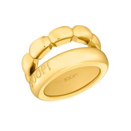 JOOP! Fingerring »2035880/-81/-82/-83« gelbgoldfarben 58 JOOP! Frauen Ring in zweireihiger Ausführung