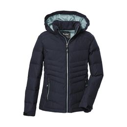 Killtec Steppjacke »KOW 166 GRLS QLTD JCKT« Wasserabweisende Mädchen-Steppjacke mit Kapuze, verstellbare Ärmel schwarz 140 140 Kinder Winterjacke...