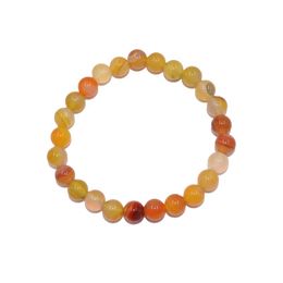 Firetti Armband »Schmuck Geschenk Energie« Made in Germany - mit Onyx, Karneol oder Aventurin gelb-orange-rot + gelb-orange-rot 18 Zeitloses...