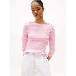 Tommy Hilfiger 3/4-Arm-Shirt &raquo;NEW CODY SLIM BOAT-NK 3/4SLV mit U-Boot und Streifen&laquo; gestreift, casual, slim fit, Baumwolle, U-Boot-Ausschnitt...