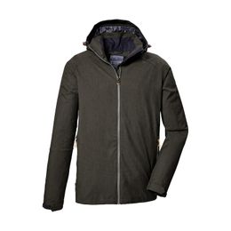 Killtec Funktionsjacke &raquo;Romotos&laquo; Wind- u. wasserdichte Herrenjacke, atmungsaktiv, PFAS-frei impr&auml;gniert schlamm XXL XXL Herren Funktionsjacke mit...