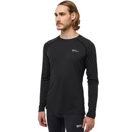 Jack Wolfskin Herren Langarmshirt &raquo;INFINITE LIGHT LS M&laquo; schwarz S (48)
