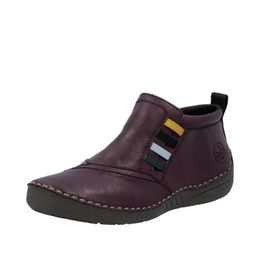 Rieker Sneakerboots Casual-Boots, Stiefelette, Schlupfboots mit Innenreißverschluss brombeere 42 42 Knöchelhoher Sneaker mit kontrastfarbenen...
