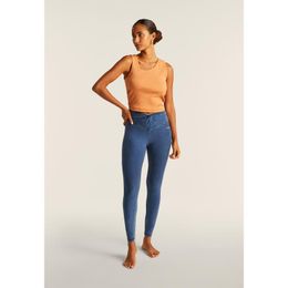 Freddy 7/8-Hose »NOW YOGA CORE SUPERSKINNY 7/8« in 7/8-Länge, mit Knotendetail am Bund lightblue with blue seams M (38) - N-Gr N-Gr M (38) Skinny...